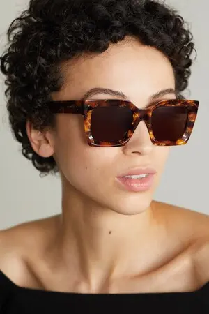 Celine Square-frame Sunglasses - Tortoiseshell