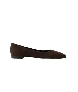 Manolo Blahnik Gelista Ballet Flats - Brown