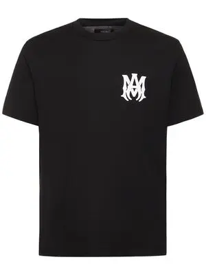 Amiri Cotton Jersey T-Shirt - Black