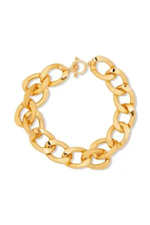 KENNETH JAY LANE Large Link Chain Necklace - Gold