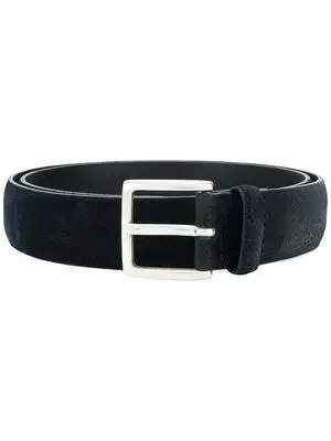 ORTIGNI Classic Suede Belt - Blue