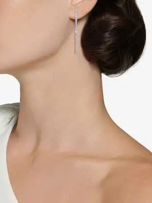 Kwiat 18kt White Gold Diamond Drop Earrings
