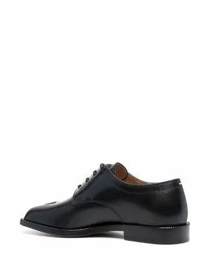 MAISON MARGIELA Tabi Leather Derby Shoes - Black