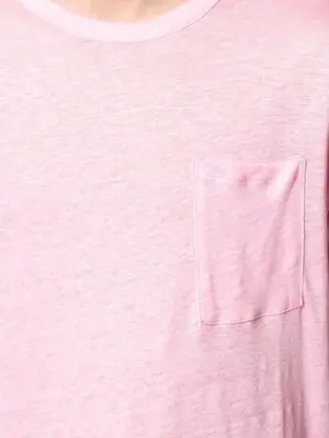 MC2 SAINT BARTH Patch-pocket T-shirt - Pink