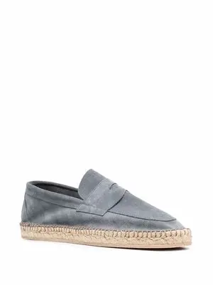 SCAROSSO Diego Jute Espadrilles - Grey