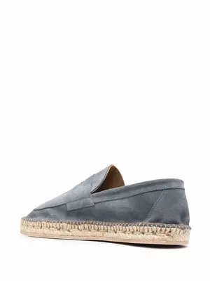 SCAROSSO Diego Jute Espadrilles - Grey