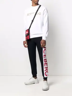 Iceberg Colour-block Logo Track Pants