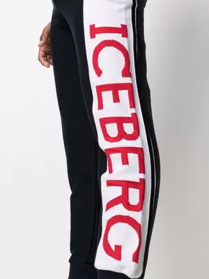 Iceberg Colour-block Logo Track Pants