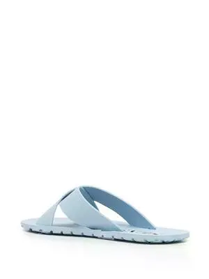 Senso Franky Crossover-strap Slides - Blue