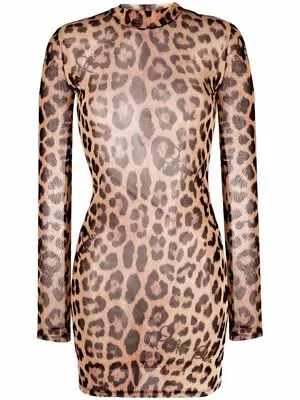 Philipp Plein Leopard-print Dress