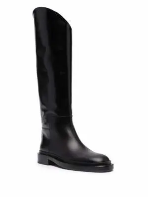 JIL SANDER Block-heel Ankle Boots