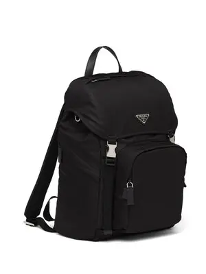 Prada Re-nylon And Saffiano Leather Backpack