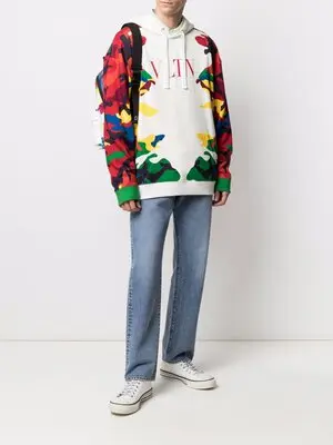 Valentino Garavani Camou7 Print Hoodie