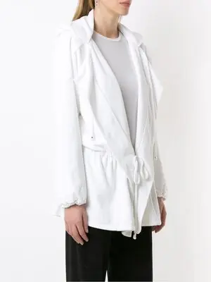 AMIR SLAMA Slouch Hooded Jacket