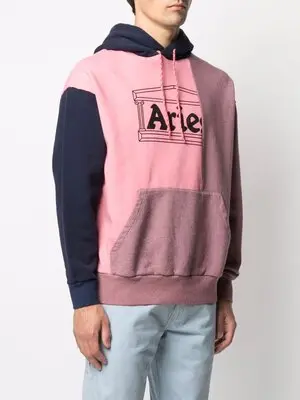 Aries Logo-print Hoodie