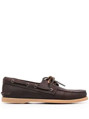 SCAROSSO Jude Boat Shoes - Brown
