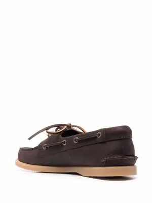 SCAROSSO Jude Boat Shoes - Brown