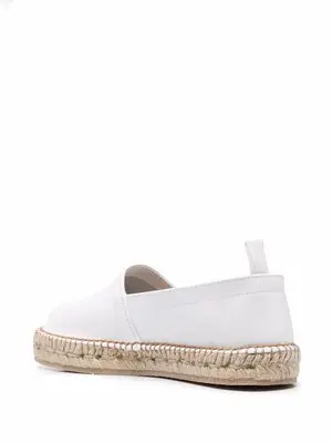 SCAROSSO Braided Espadrilles - White