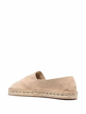 SCAROSSO Pablo Suede Espadrilles - Neutrals