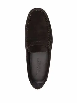 SCAROSSO Michael Penny Loafers - Brown