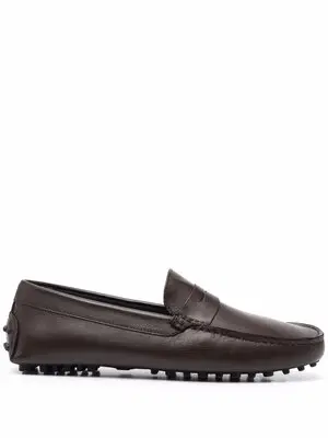 SCAROSSO Michael Slip-on Loafers - Brown