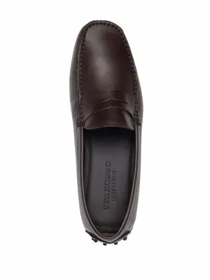 SCAROSSO Michael Slip-on Loafers - Brown