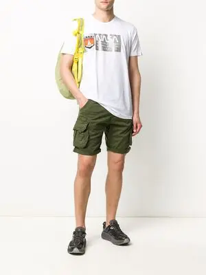 Alpha Industries Knee-length Cargo Shorts - Green