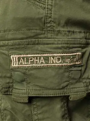 Alpha Industries Knee-length Cargo Shorts - Green