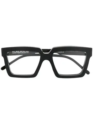 KUBORAUM Square Frame Eyeglasses - Black