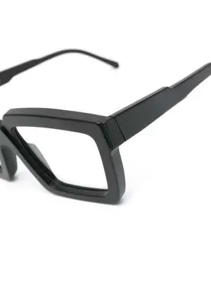 KUBORAUM Square Frame Eyeglasses - Black