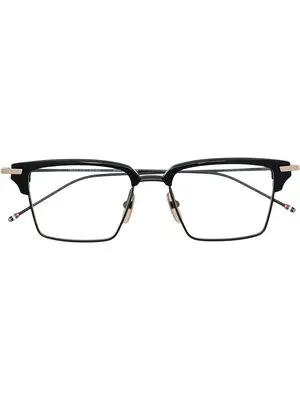 Thom Browne Tb422 Wayfarer-frame Glasses - Black