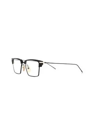 Thom Browne Tb422 Wayfarer-frame Glasses - Black