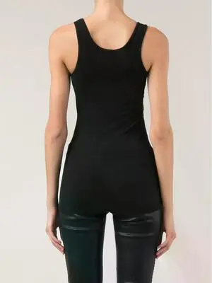 JAMES PERSE Fitted Tank Top - Black