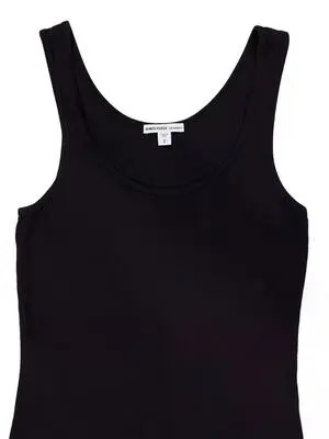 JAMES PERSE Fitted Tank Top - Black