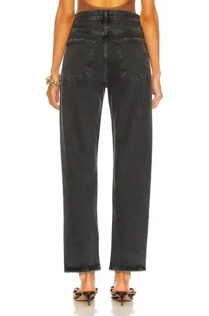 AGOLDE 90's Pinch Waist Jeans - Black Tea
