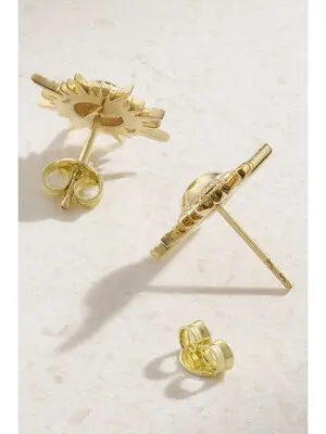 Sorellina Il Sole 18-karat Diamond Stud Earrings