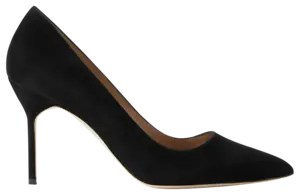 MANOLO BLAHNIK Manolo Blahnik BB 90 Suede Pumps
