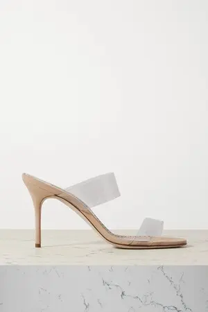 Clear Designer Heels