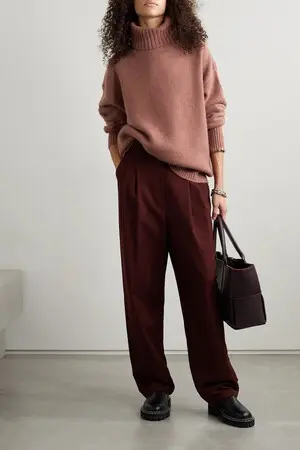 Extreme Cashmere N°20 Oversize Xtra Cashmere-blend Turtleneck Sweater