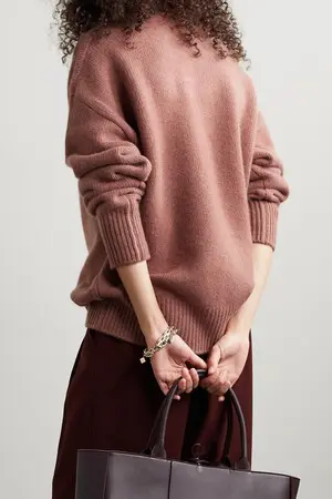 Extreme Cashmere N°20 Oversize Xtra Cashmere-blend Turtleneck Sweater