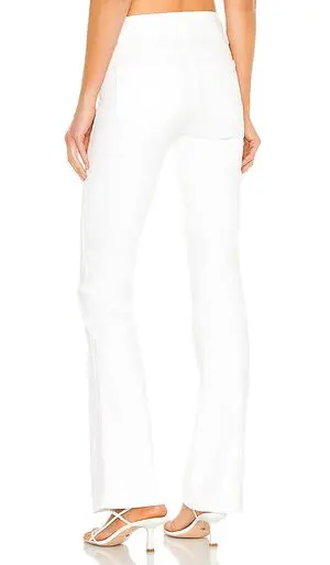 Paige High Rise Manhattan Boot Jeans - Crisp White