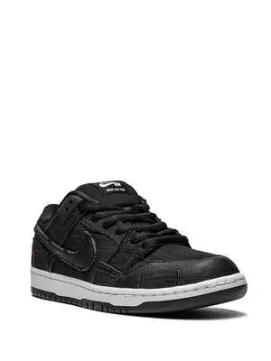Nike Sb Dunk Low Wasted Youth Sneakers - Black