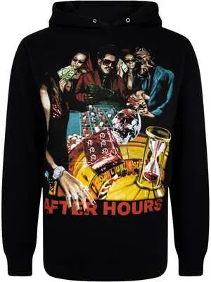 The Weeknd X Aap Rocky X Art Dealer For Awge Hoodie - Black 