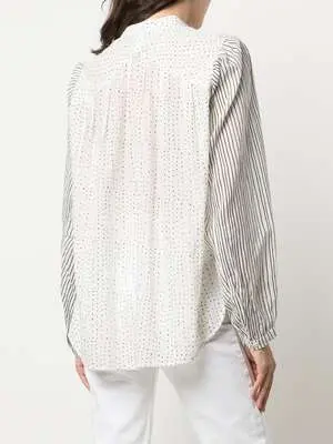Rag & Bone Carly Tie-neck Blouse