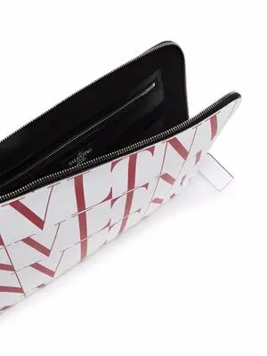 Valentino Garavani Vltn Logo-print Clutch