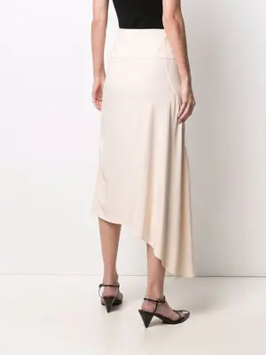 JIL SANDER High-waisted Asymmetric Skirt