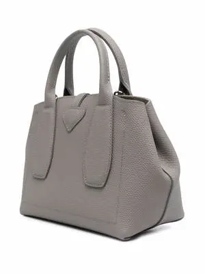 Longchamp Small Roseau Leather Tote Bag