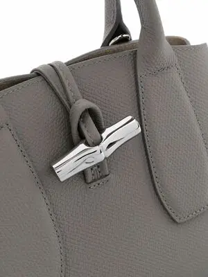 Longchamp Small Roseau Leather Tote Bag