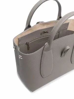 Longchamp Small Roseau Leather Tote Bag