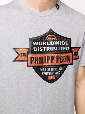 Philipp Plein Slogan-print Cotton T-shirt